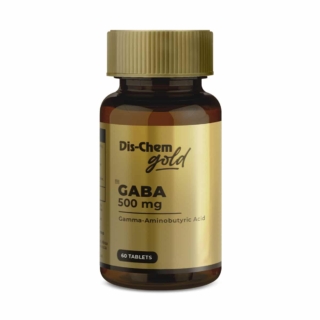Dis-Chem Gold GABA 500mg - 60 Tabs - Dis-Chem Living Fit
