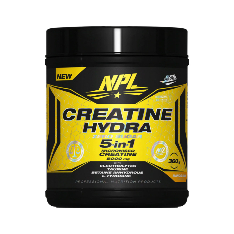 NPL Creatine Hydra Mango Bang - 360g | Dis-Chem Living Fit