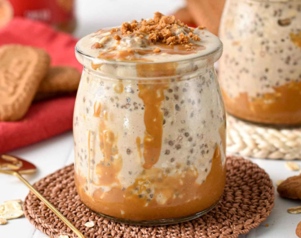 [RECIPE] Biscoff Crumble Overnight Protein Oats - Dis-Chem Living Fit
