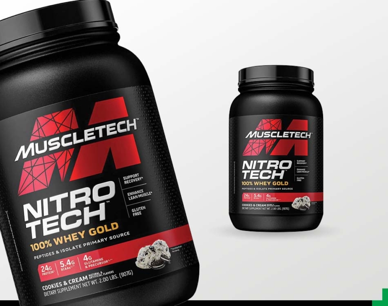 A premium option in MuscleTech Nitro-Tech 100% Whey Gold - Dis-Chem ...