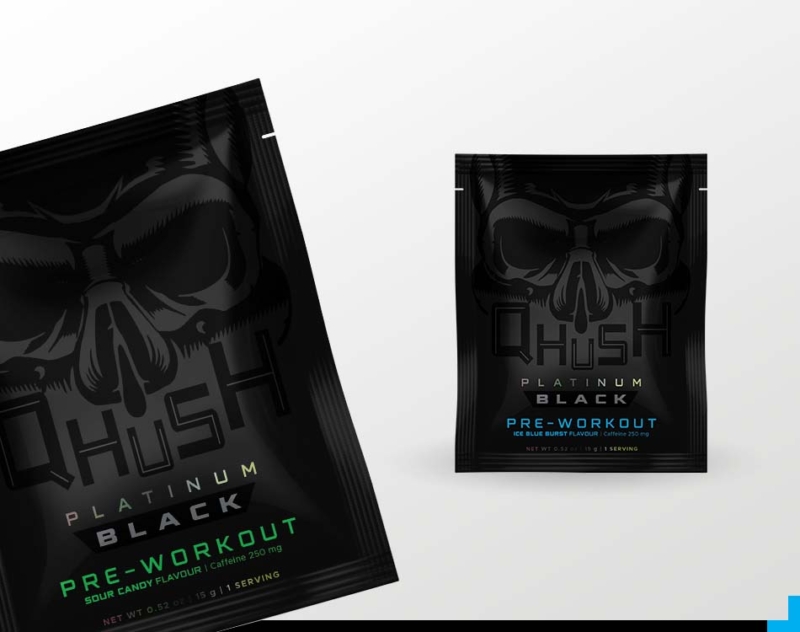 USN Qhush Platinum Black now available in convenient sachets - Dis-Chem ...